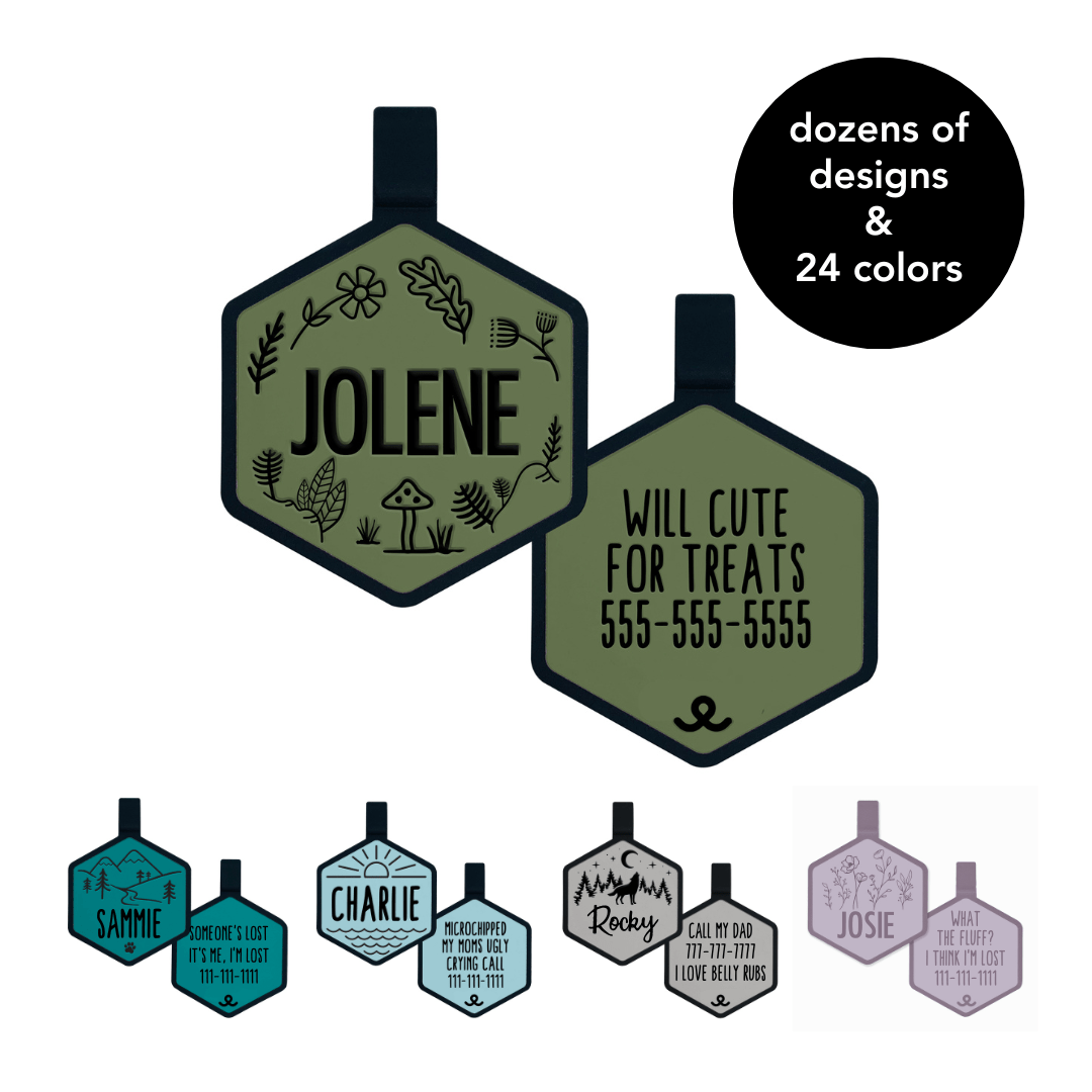 Shop Silicone Pet Tags | Besties Pets