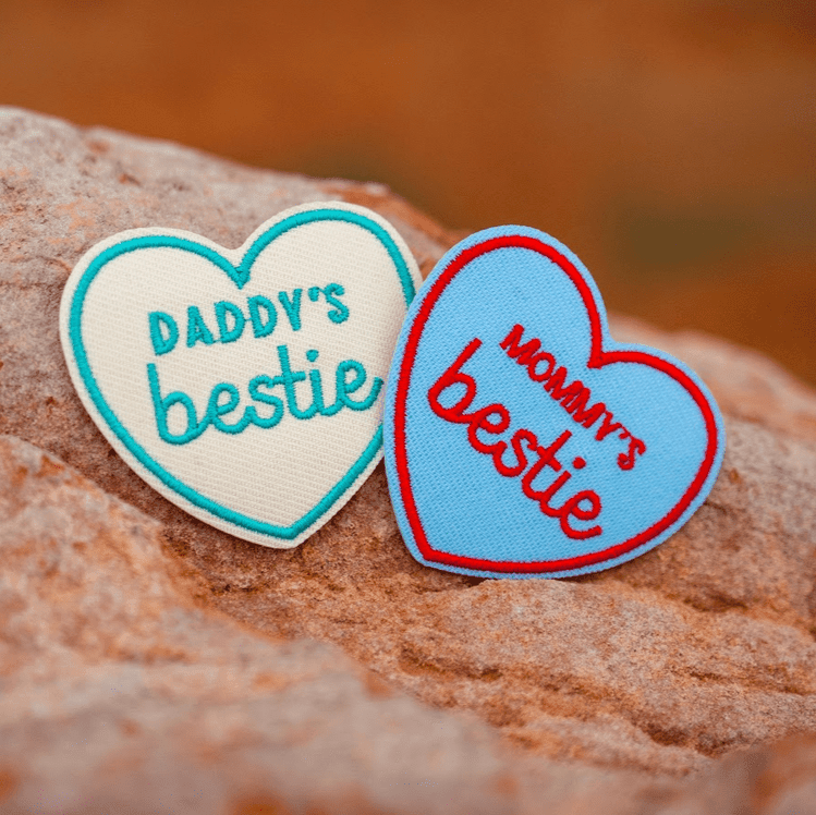 Mommy’s Bestie Patch – Iron-On Badge for Women's Best Friend | Besties