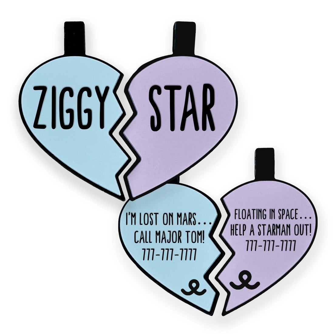 BFF Pet Tags | Matching ID Tags for Best Friends – Besties