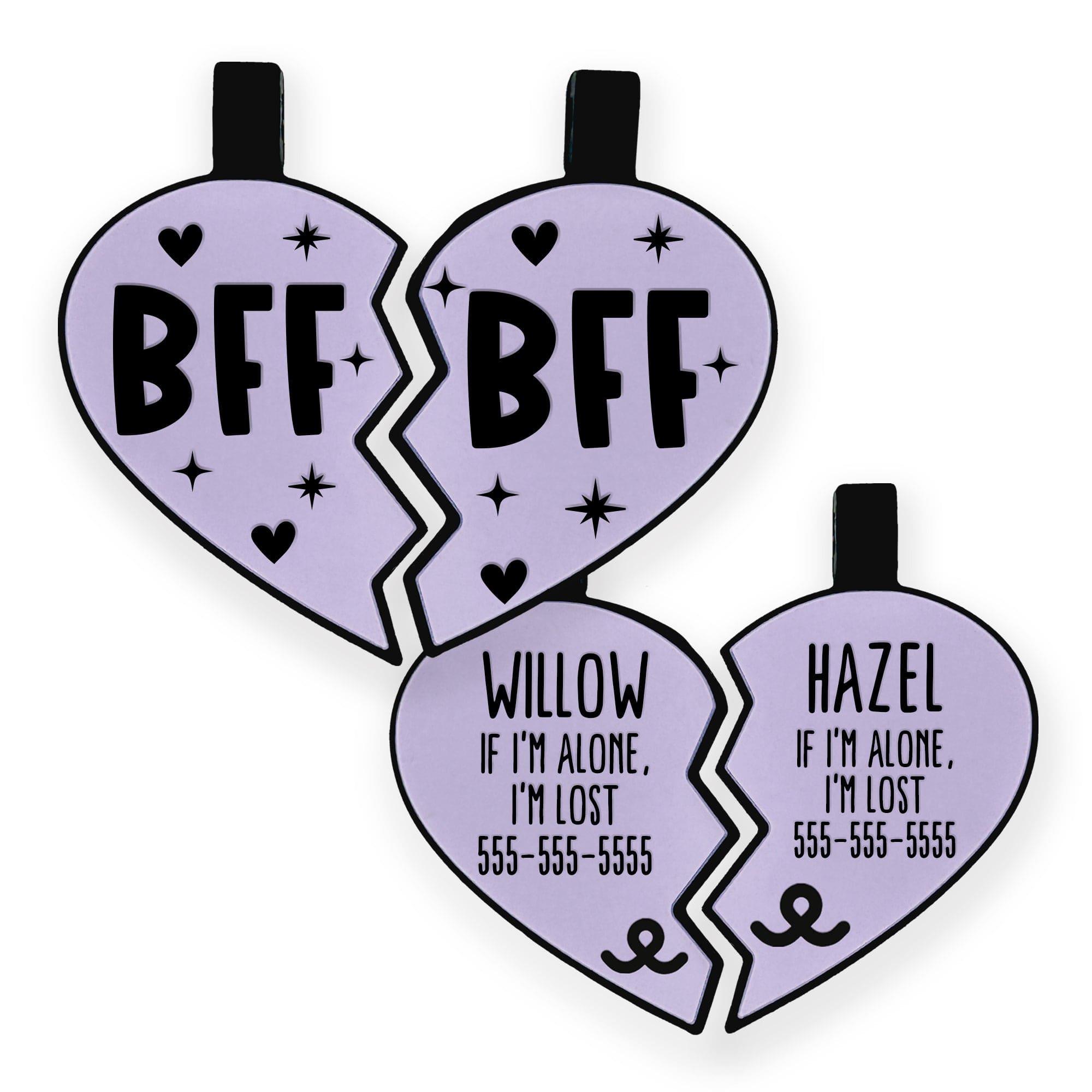 BFF Pet Tags | Matching ID Tags for Best Friends – Besties
