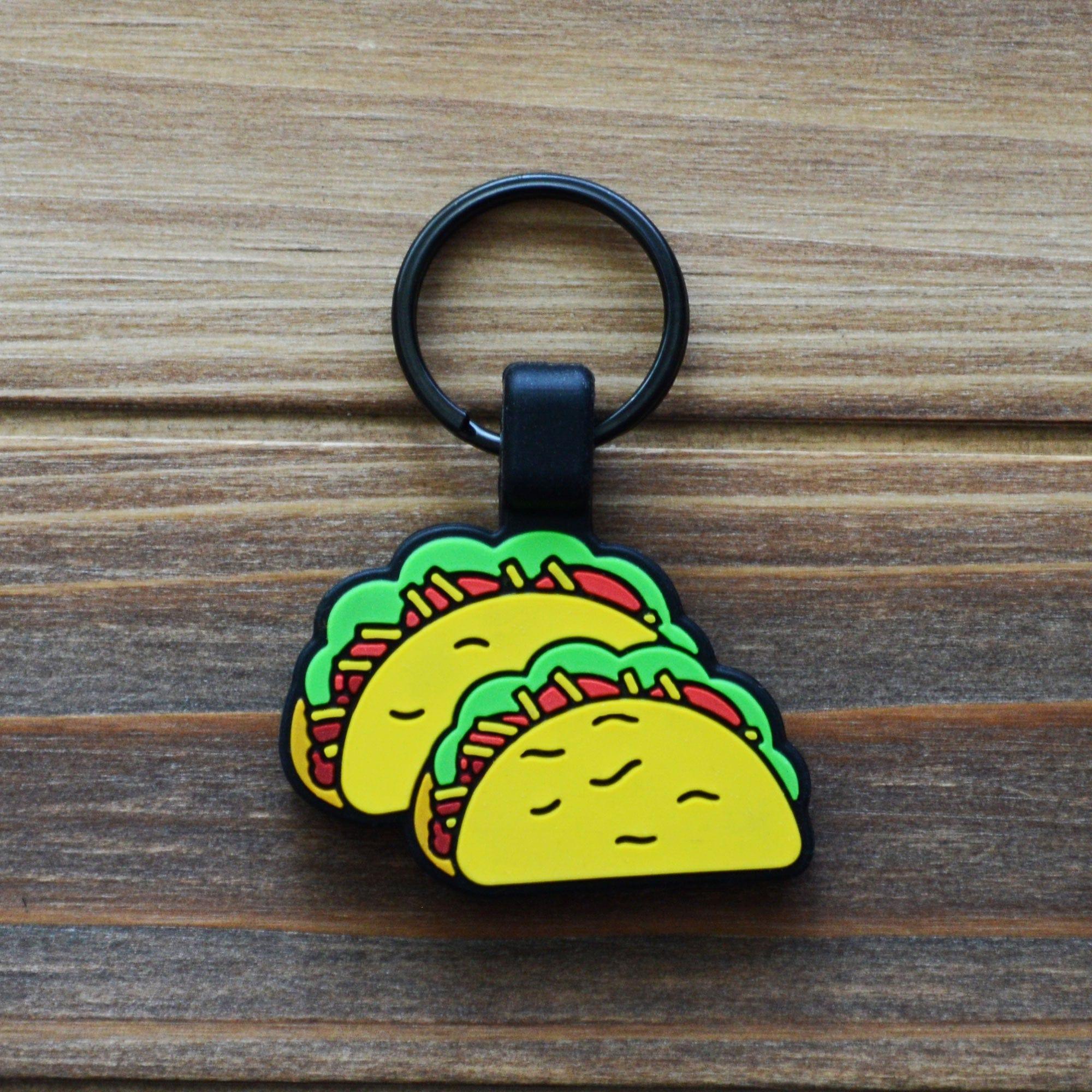 QR Code Taco Silicone Dog ID Tag, Silent & Durable, Free Shipping ...